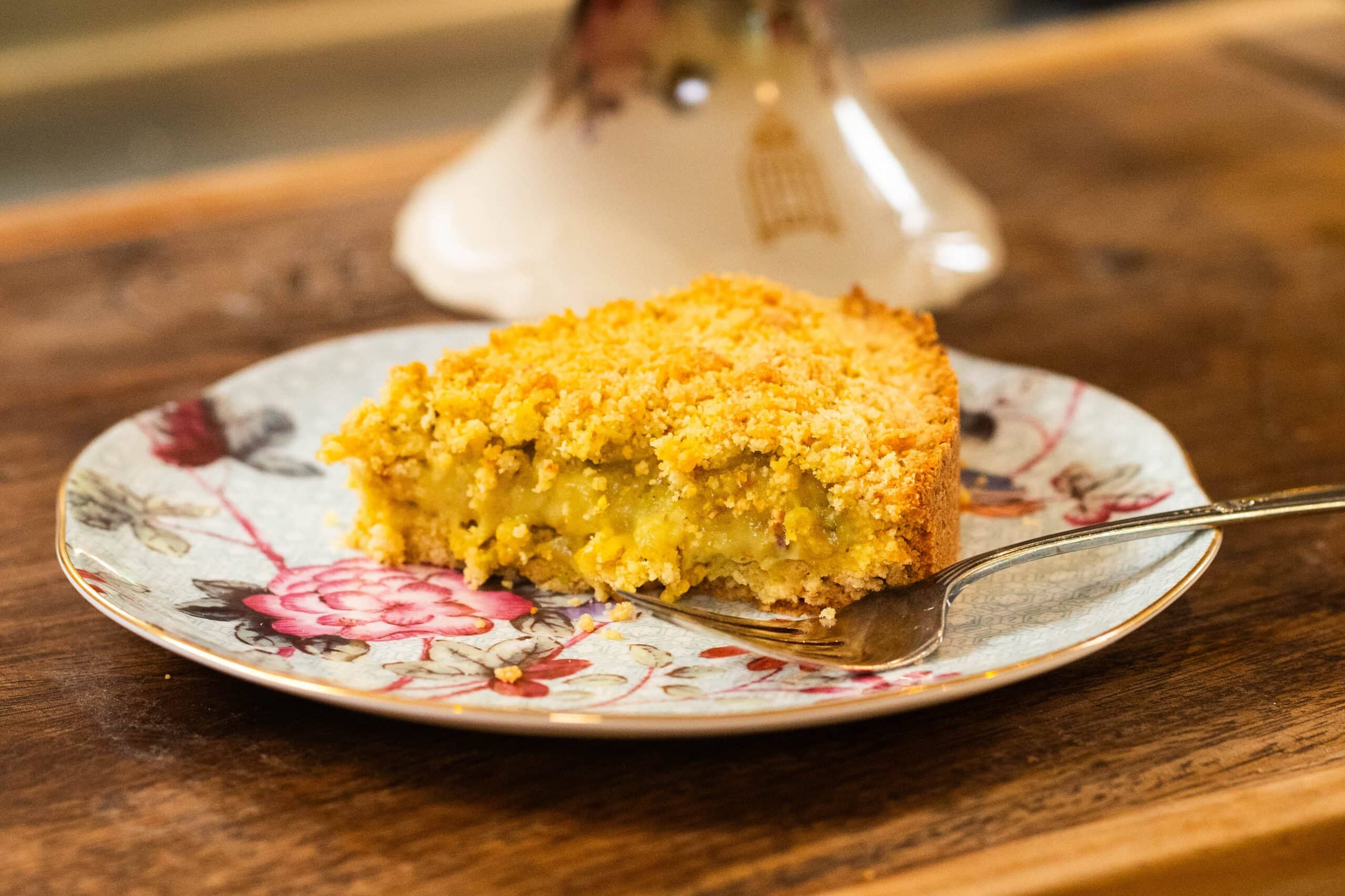 Pistachio Crumble Cake Recipe + Video Masterclass | The Pasta Queen