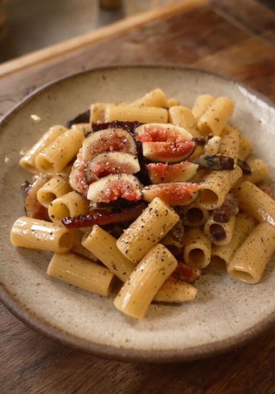 Figs Guanciale and Pecorino Pasta Recipe + Video Masterclass | The ...